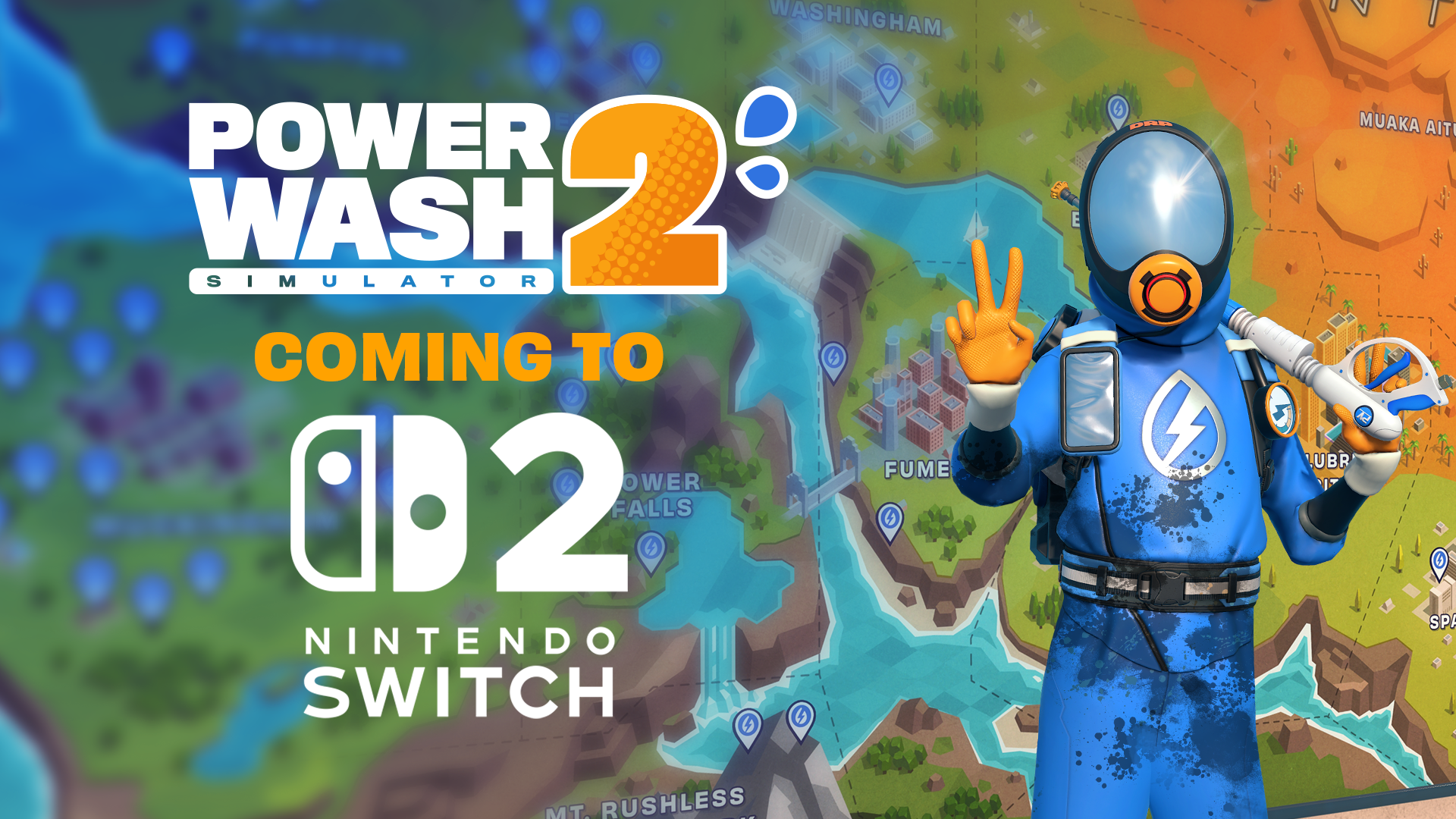 PowerWash Simulator 2 Coming to Nintendo Switch 2!