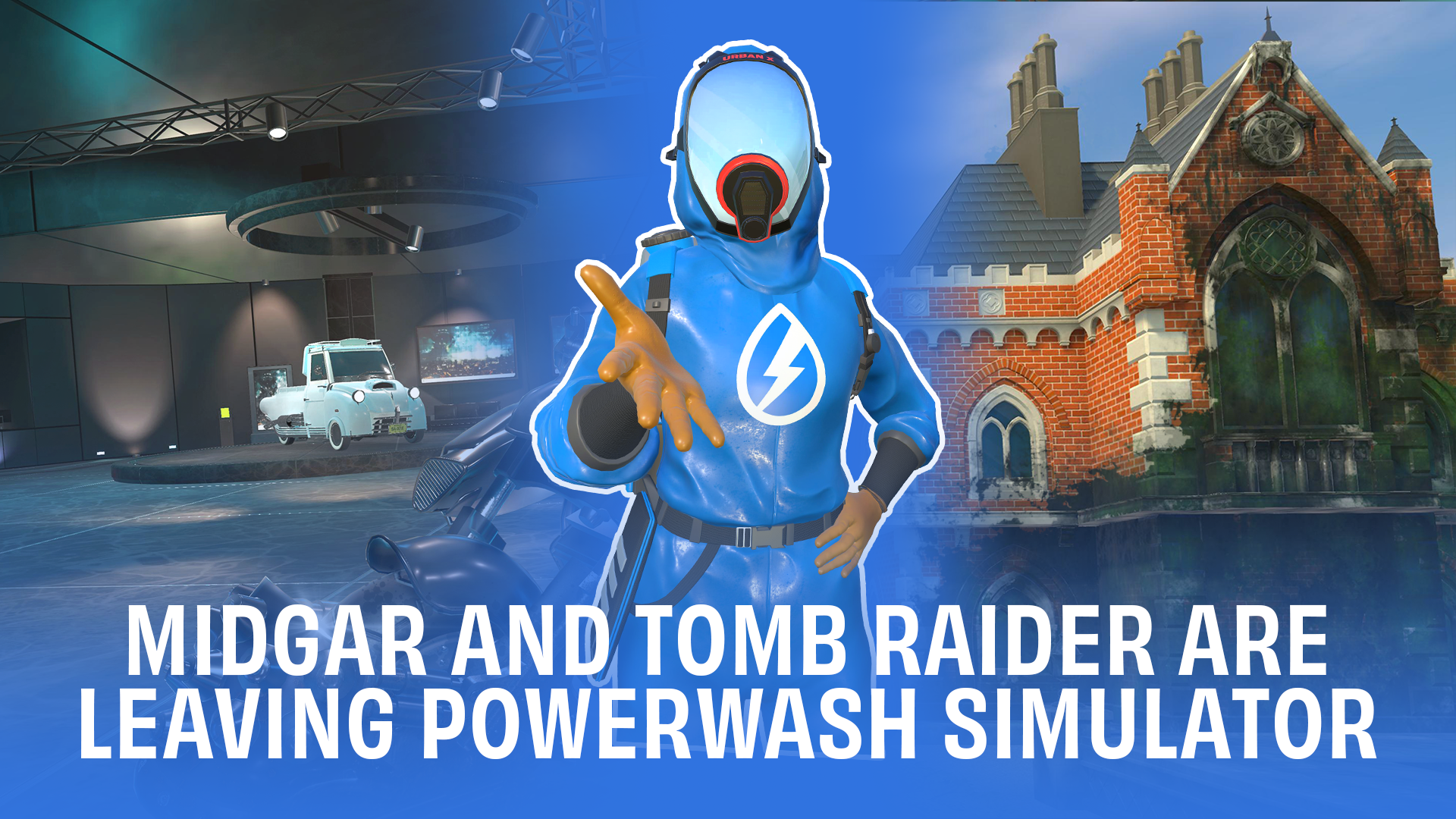 PowerWash Simulator's free Tomb Raider and Midgar Special Pack DLCs ...