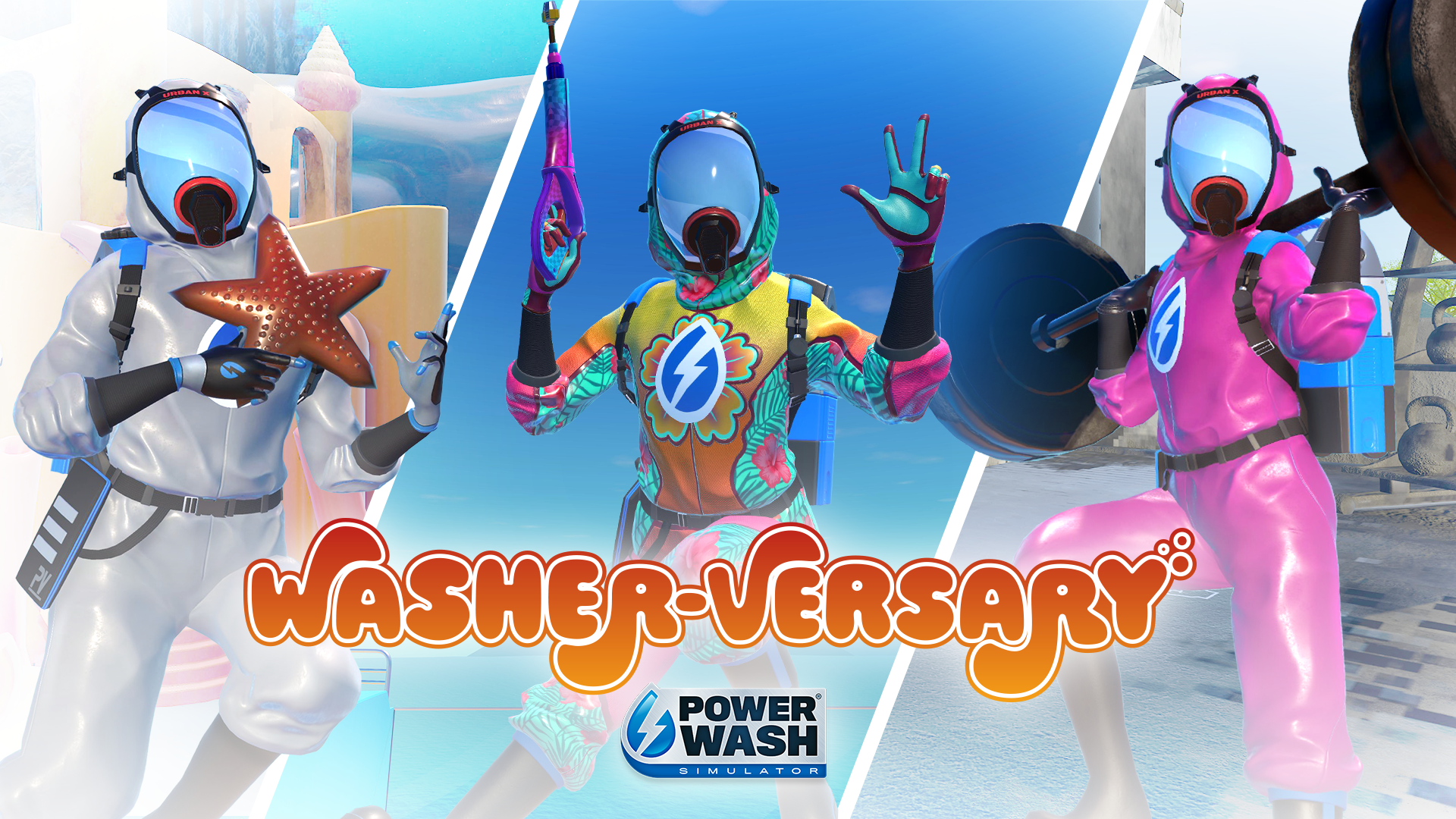Celebrate 2 years of PowerWash Simulator with our summer of free content