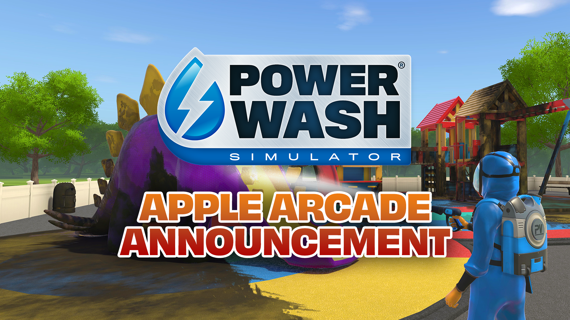 Clean On Any Screen with Original PowerWash Simulator on Apple Arcade ...