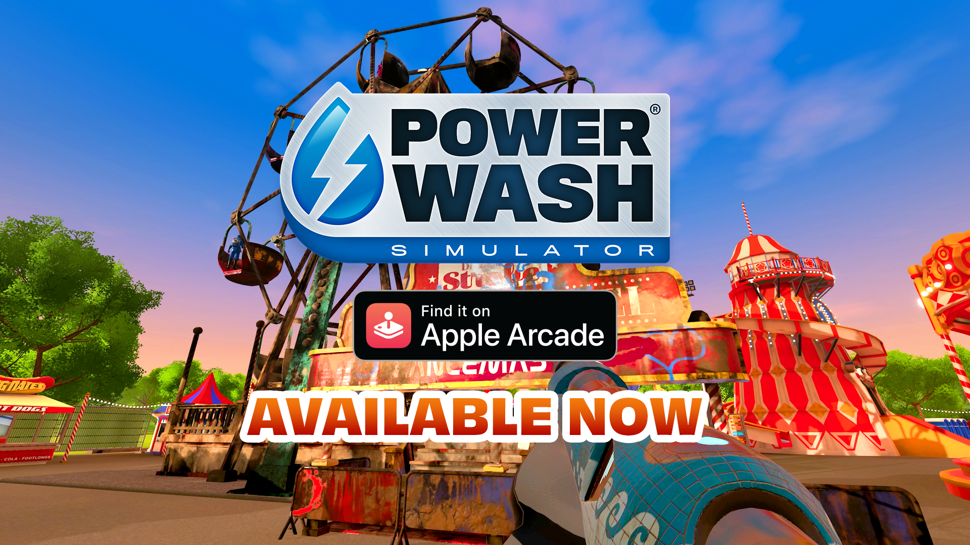 PowerWash Simulator Launches on Apple Arcade!