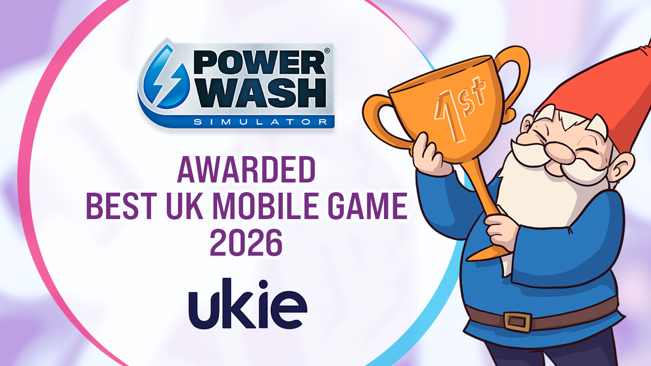 Best UK Mobile Game Goes to… PowerWash Simulator!